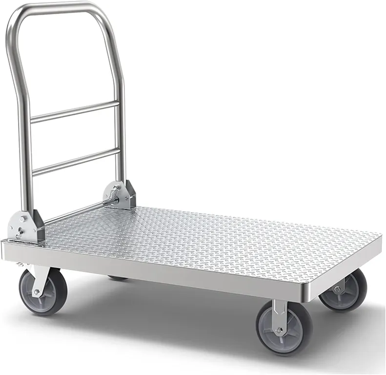 Carro De Carga Plegable Acero Yegua 300kg 4 Ruedas Multiuso | Sodimac Chile