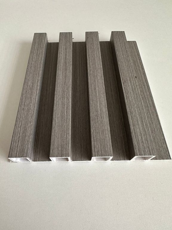 Revestimiento Interior WPC 2.5m x 16cm x 24mm - Color Gris- 14 un ...