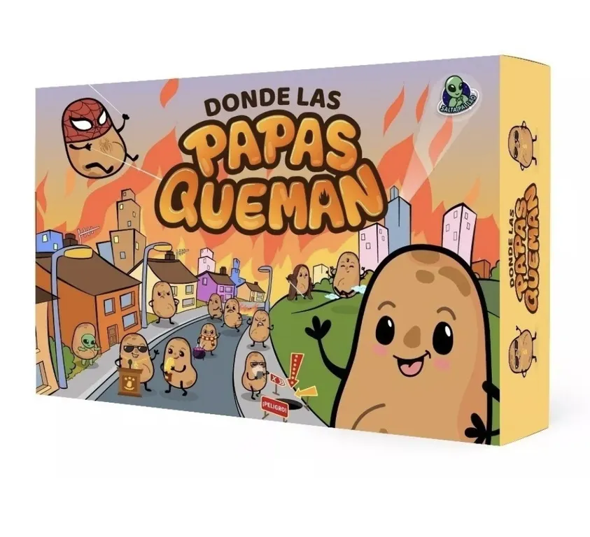 SALTA PAL LAO Donde Las Papas Queman - Juego De Mesa - En Español ...