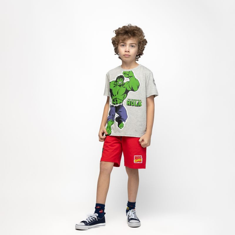 MARVEL Short Niño Superheroes Rojo Marvel | falabella.com