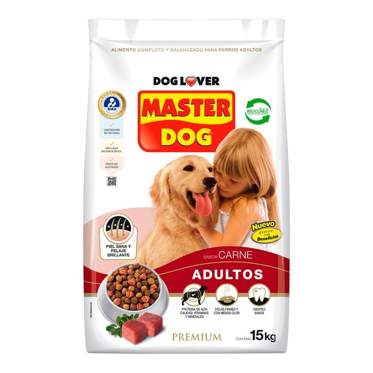 MASTER DOG Master Dog - Alimento Perro Adulto Carne 15 KG | falabella.com
