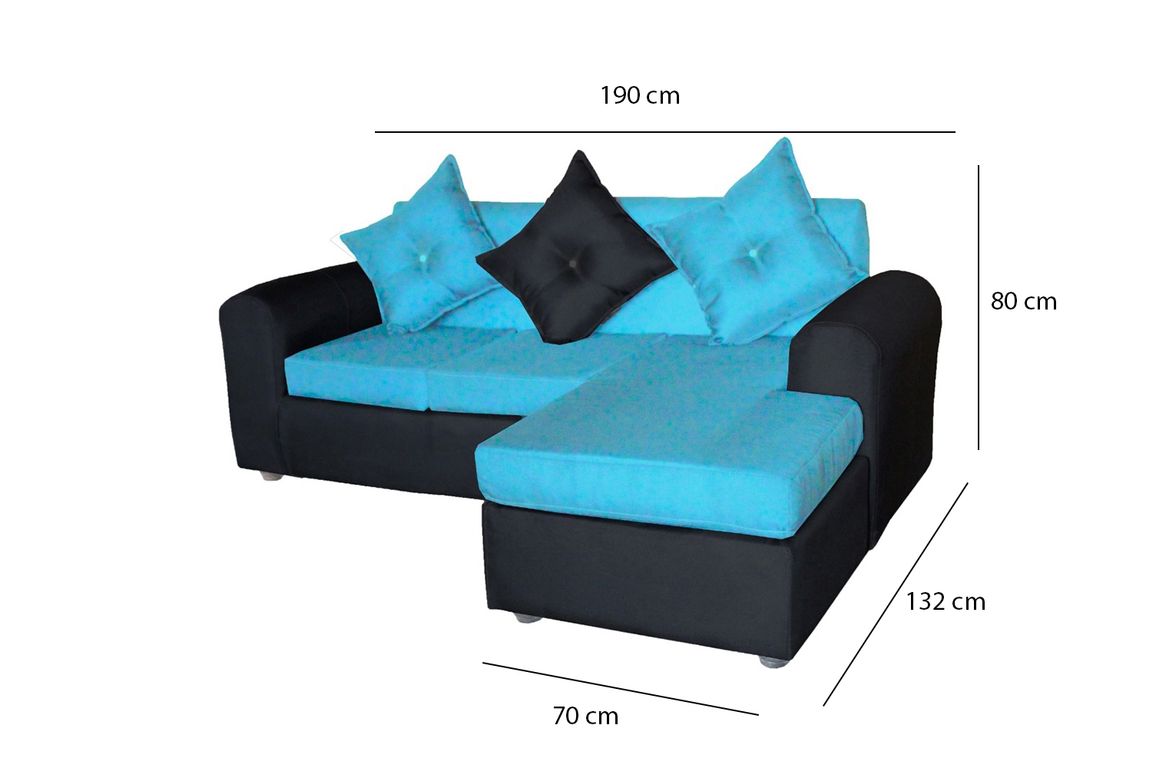 GENERICO SOFA MARCIA TELA NEGROCALIPSO | Falabella Chile