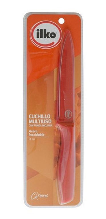 ILKO Cuchillo Multiuso 13 Cm Acero Inoxidable Chroma Ilko | falabella.com