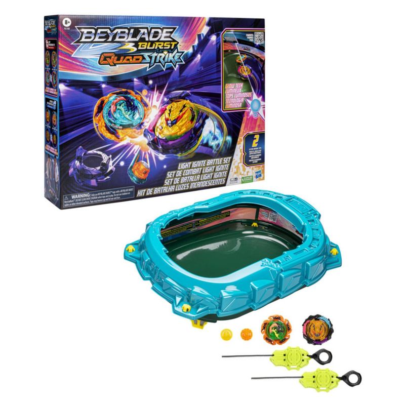 GENERICO Burst Quadstrike Set De Batalla Light Ignite Beyblade ...