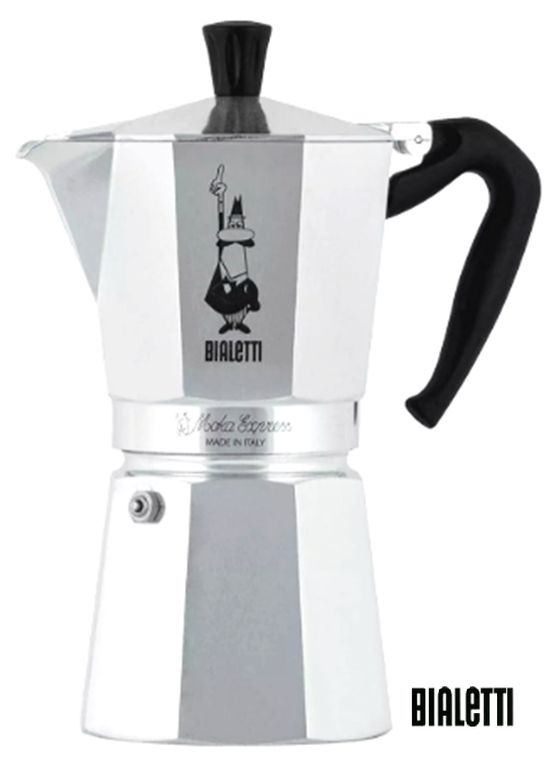 BIALETTI Cafetera Bialetti Moka Express Italiana 9 Tazas (420 CC ...