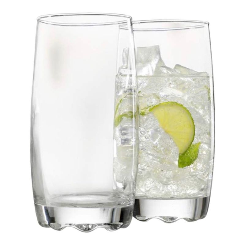 ALLEGRA Set 6 Vasos Napoles Cooler 410 Cc | falabella.com