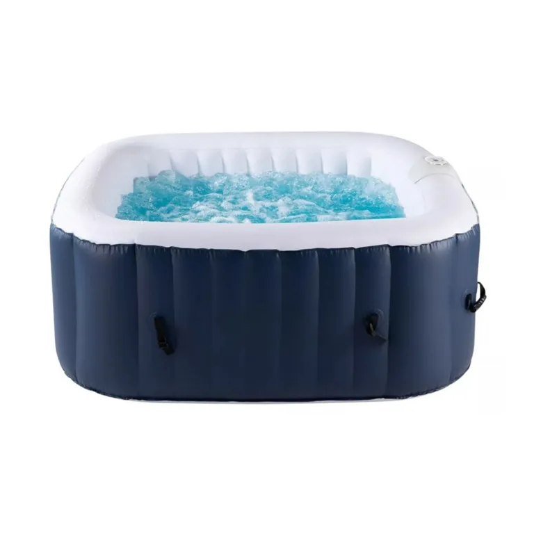 Spa Inflable Exterior Hot Tub Jacuzzi - Cuadrado 6 Personas 198x65cm ...