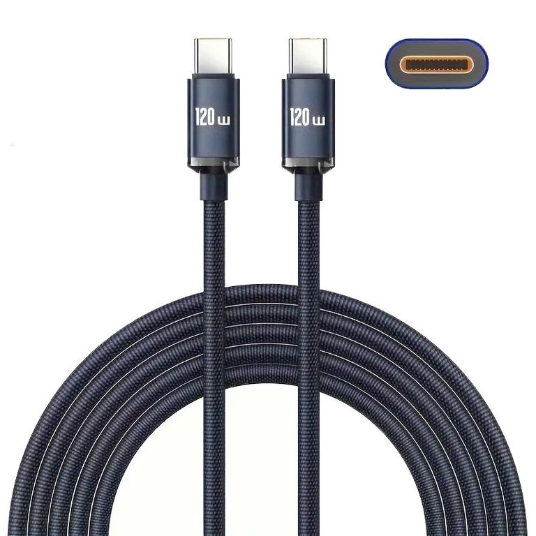 GENERICO Cable Tipo C - Carga Rápida 120w Trenzado / Reforzado 2 Metros | falabella.com