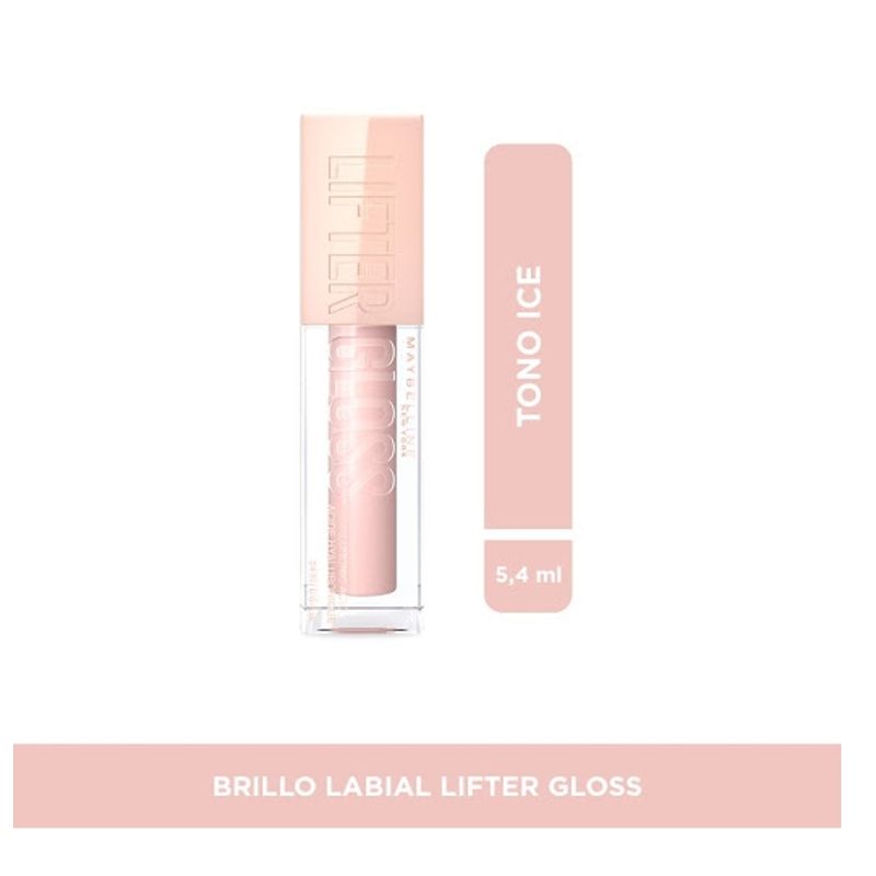 MAYBELLINE Brillo Labial Maybelline Lifter Gloss Ice x 4,5 ml ...
