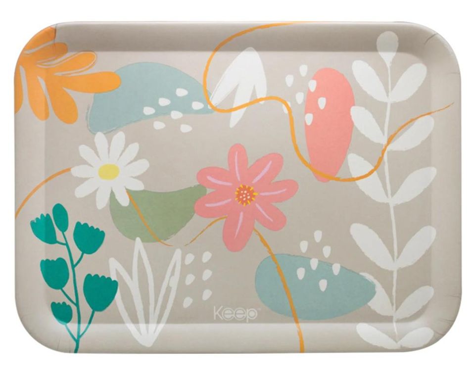 Bandeja Bamboo Flowers Keep KEEP | Sodimac - Falabella
