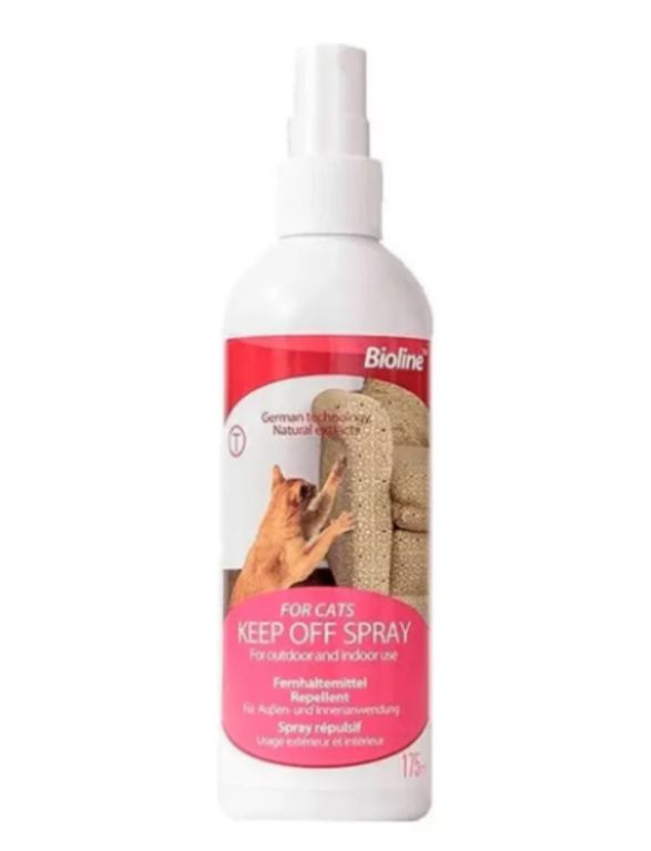 Repelente Para Gatos Bioline Keep Off Spray For Cat 175ml | Sodimac Chile