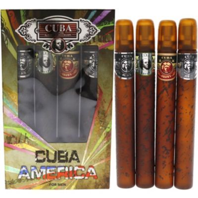 CUBA Perfume Set 4 Pz Edt Amaderado Para Hombre Cuba America ...