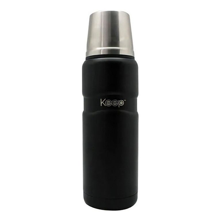 KEEP Termo Keep Ergo 500ml Antiderrame Frío Caliente Color Negro ...