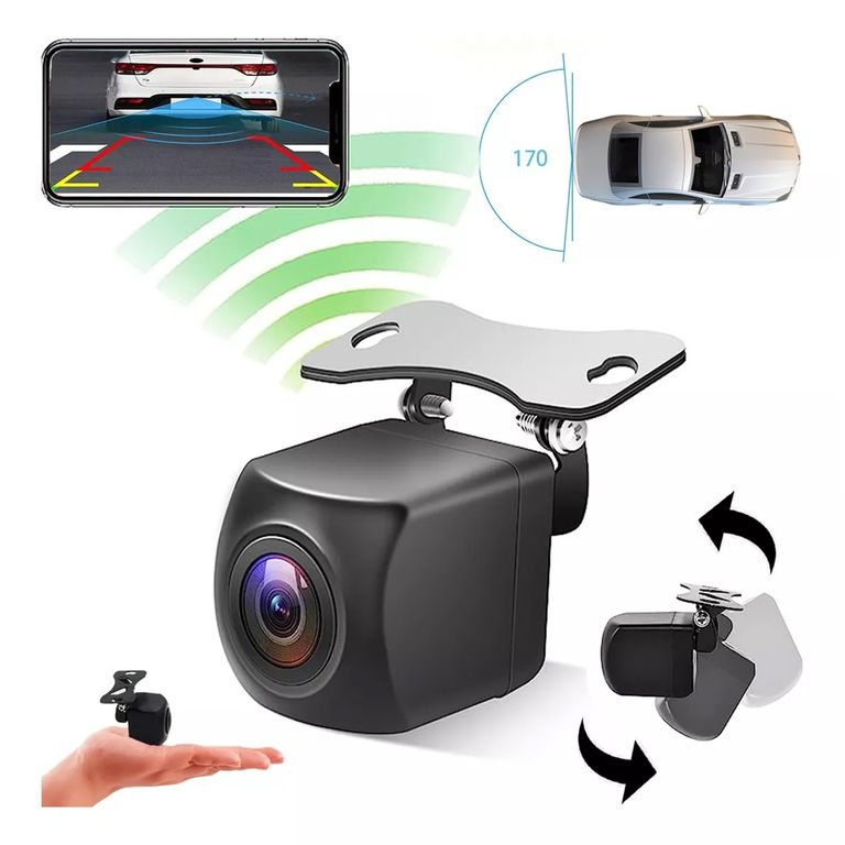EDWINAYY Camara De Reversa Universal Con Vision Nocturna Mpermeable ...