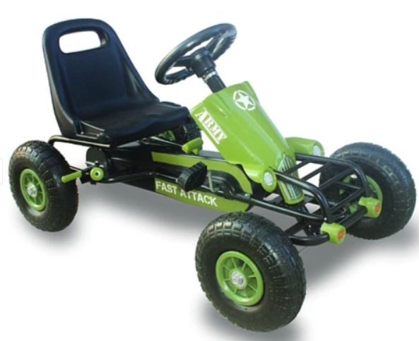 KIDSCOOL Go Kart Racing Army XL Verde | falabella.com
