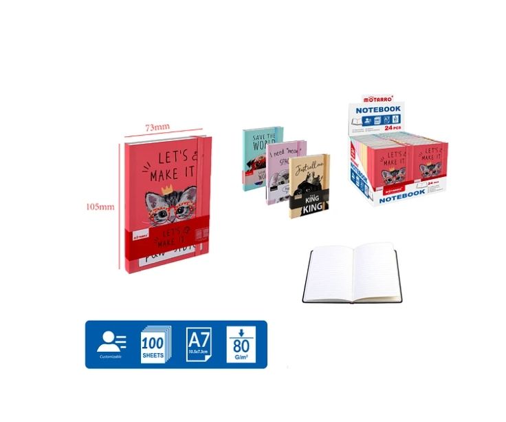 Libreta Mascotas Con Frases A7 | Sodimac Chile
