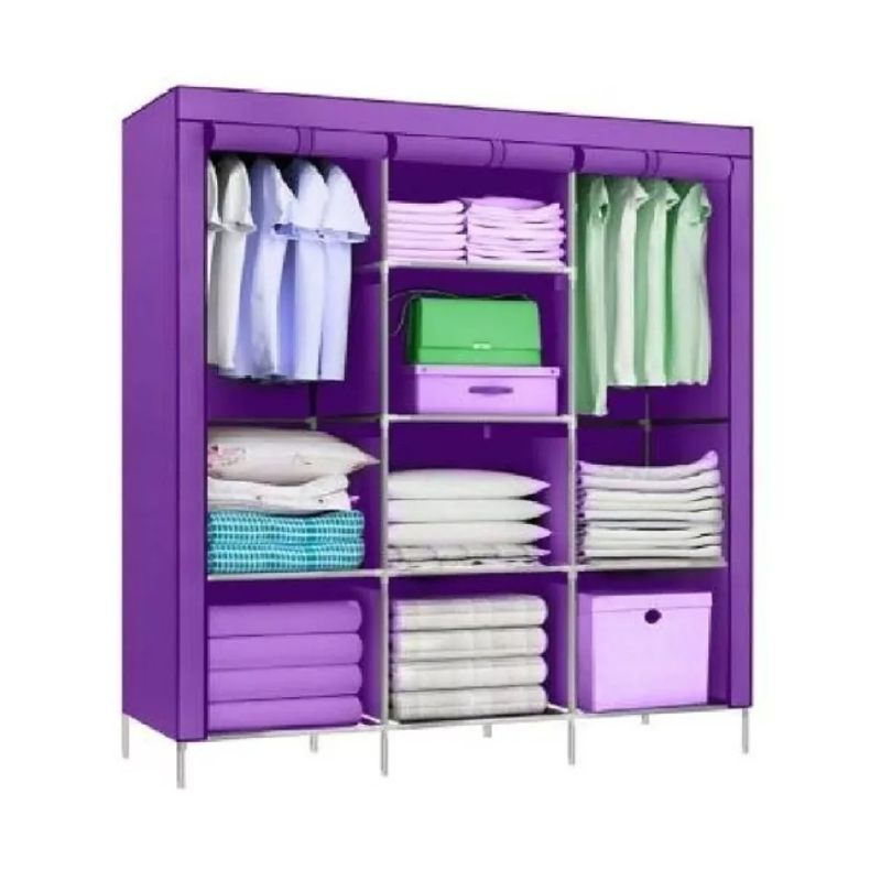 GENERICO Armario Closet Baño Ropero Armable Grande Morado | falabella.com