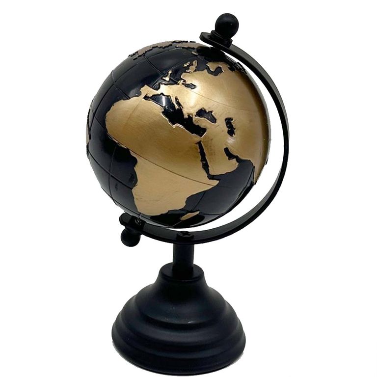 ANTICO HOME Globo Terráqueo Giratorio En Resina Quilmes Antico Home ...