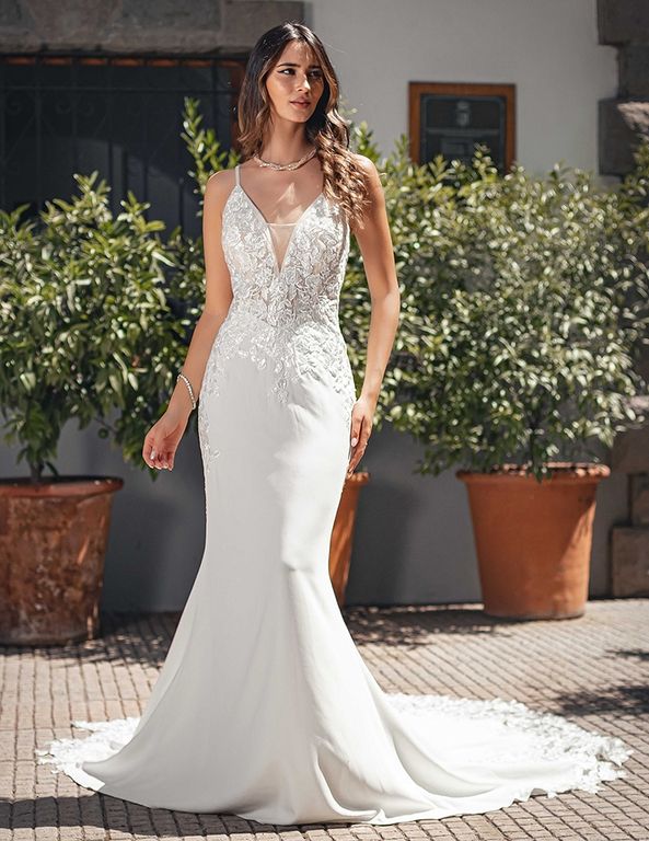 DULCENOVIA Vestido de Novia Carlota estilo Sirena Dulce Novia ...