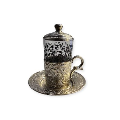 SENA TAZA TURCA COLOR PLATEADO | falabella.com