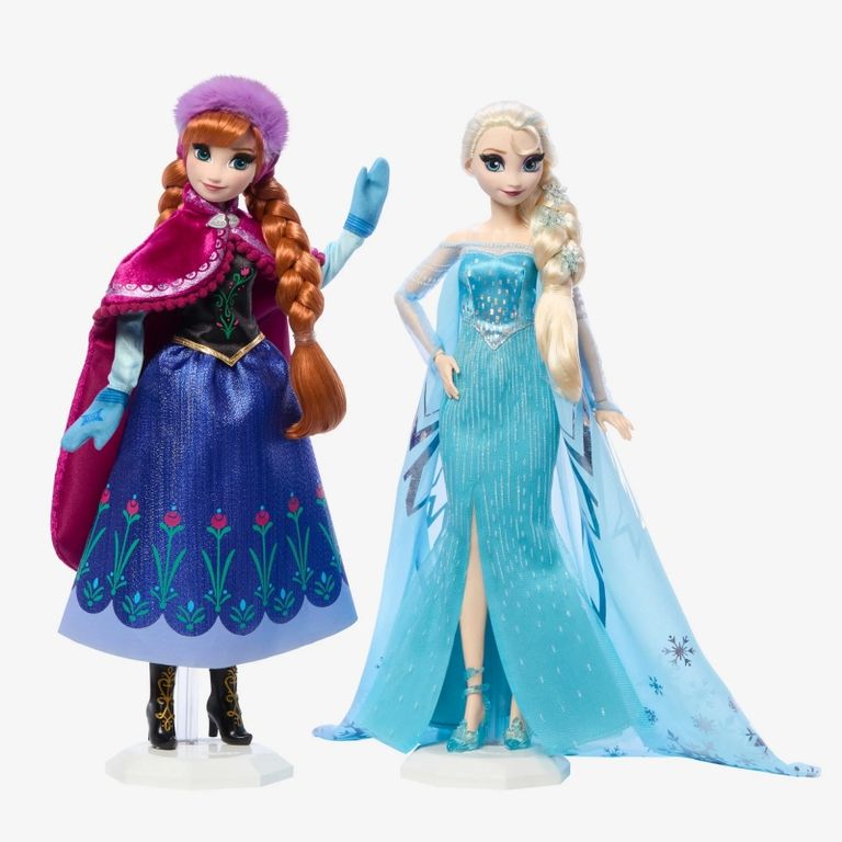 MATTEL MATTEL HLX70 DISNEY COLLECTOR ANNA Y ELSA CELEBRACION ...
