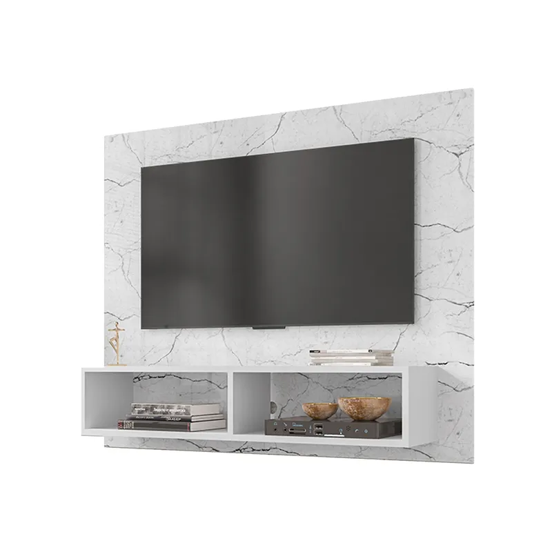 HOGA Panel Rack Tv 42 Viena Blanco Marmol | falabella.com