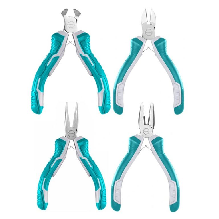 TOTAL TOOLS Kit Set Juego De Mini Alicate 4 Piezas Total Tht1k0404 ...