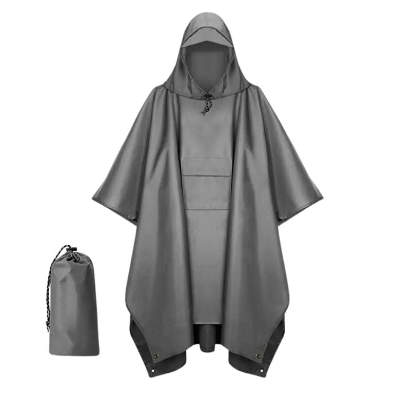 Poncho Impermeable Sin Olor Suave Capa Impermeable 210x140cm | Sodimac ...