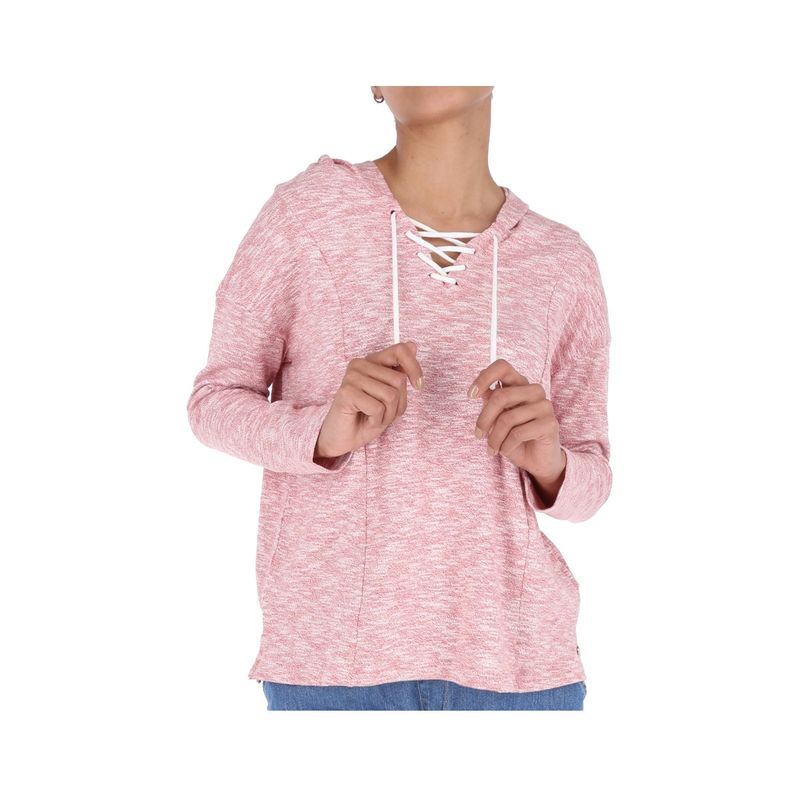 ROXY Sweater Roxy Discovery Arcade Cardinal Mujer Rosa | falabella.com