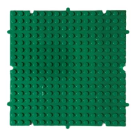 GENERICO Placa Base Compatible Con Lego 13 Cms 16 X 16 Puntos Verde ...