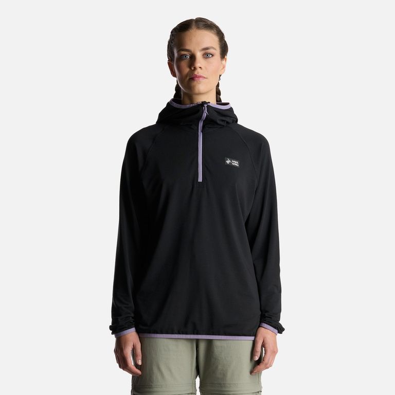 HAKA HONU Polerón Mujer Taina Pro Negro Haka Honu | falabella.com