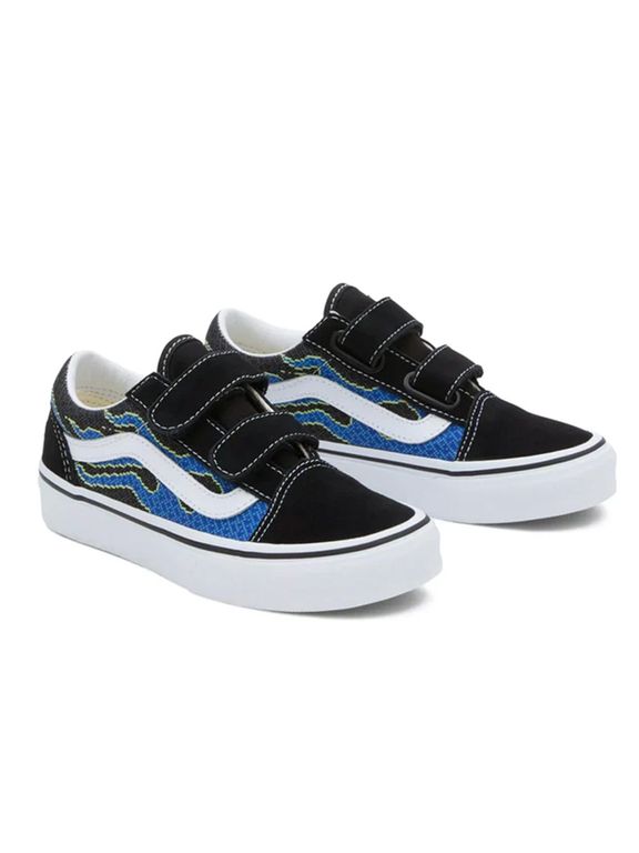 VANS Zapatilla Urbana Niño Old Skool V Negro VANS | Falabella Chile