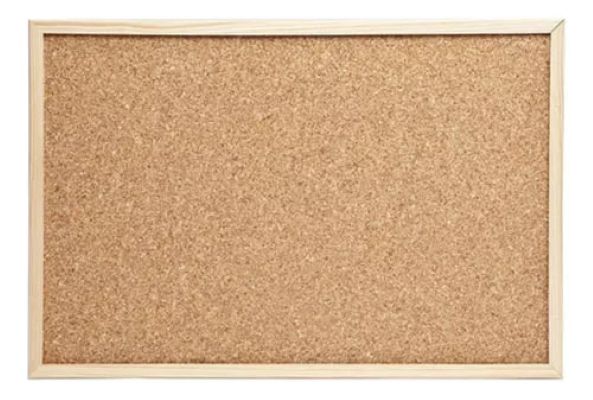 Pizarra De Corcho 20 x 30 cm Borde De Madera Para Colgar | Sodimac Chile