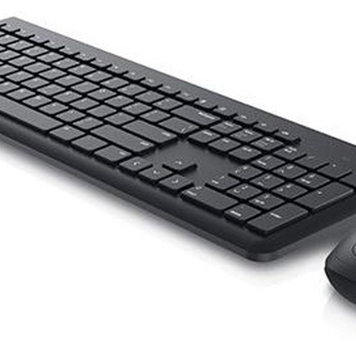 DELL Kit Dell Mouse + Teclado Inalámbrico, Negro Km3322w Español ...