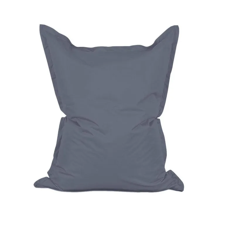 AUCKLAND OUTDOOR Cojin Gigante Impermeable Puff 600D 180X140 Cm Gris ...