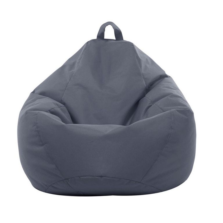 AUCKLAND OUTDOOR Puff Pera Oxford 90X110 Cm Gris | falabella.com