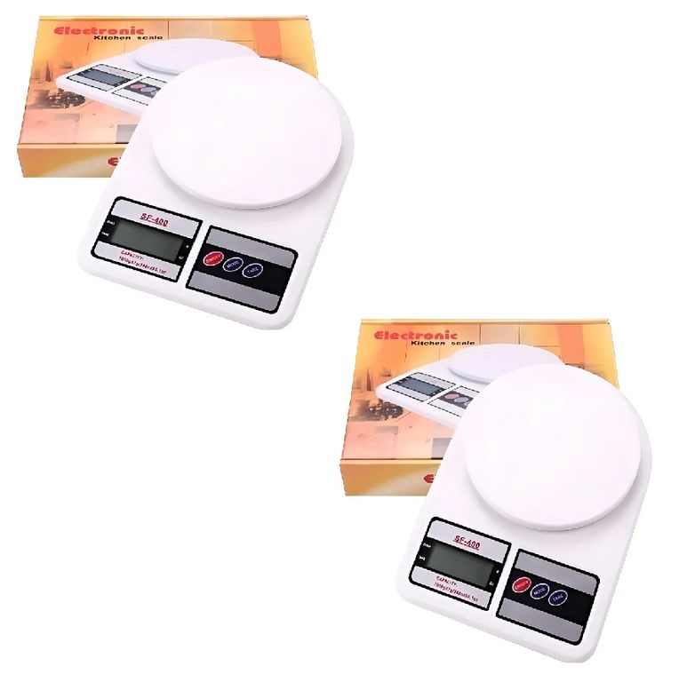 GENERICO Pack X2 Balanza Pesa Digital Para Cocina Comercio 0 A 10kg ...