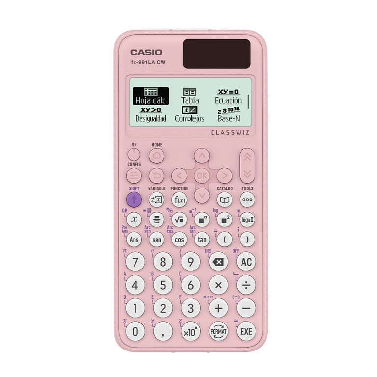 CASIO Calculadora Científica Classwiz Fx-991LA CW Color Rosa ...
