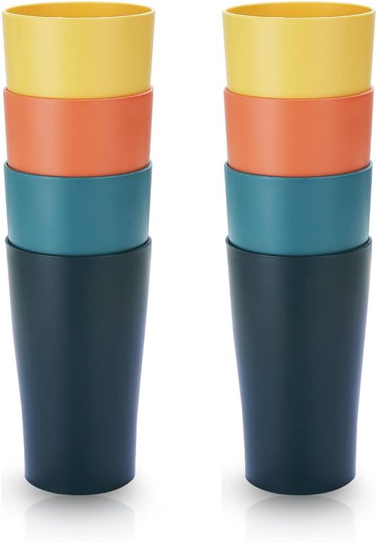 GENERICO Set 20 Vasos Plásticos De Colores Reutilizables | falabella.com