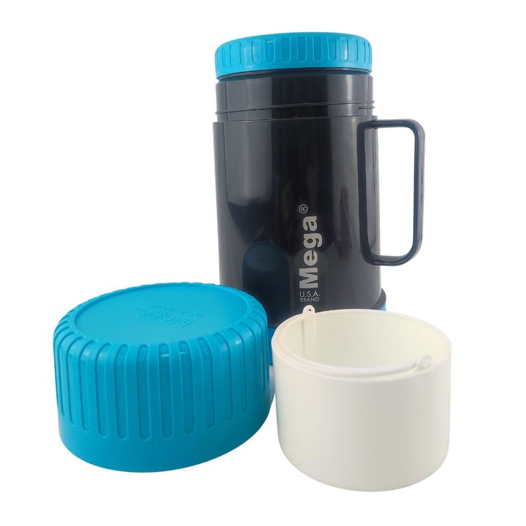 MEGA Termo Mega New Magnum 750mL Boca Ancha Comida Caliente Celeste ...