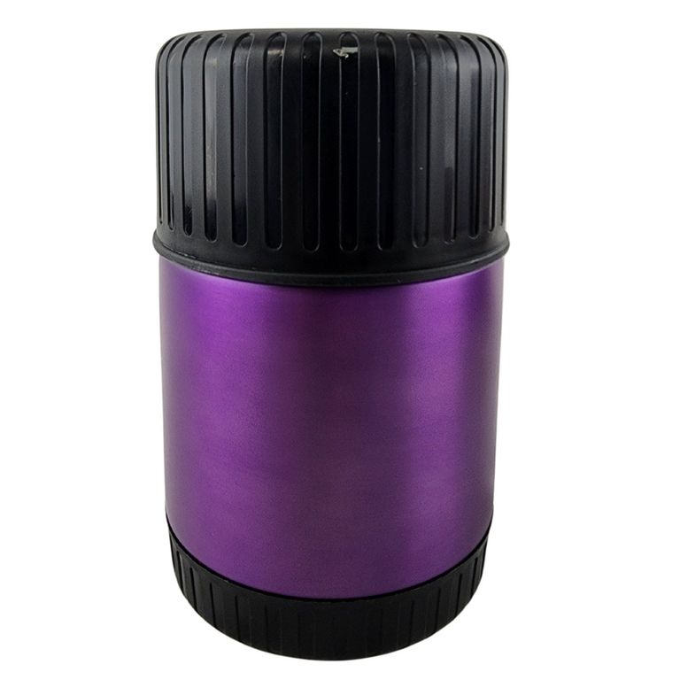 MEGA Termo Mega Magnum 500mL Comidas Metalico Acero Inoxidable Morado ...