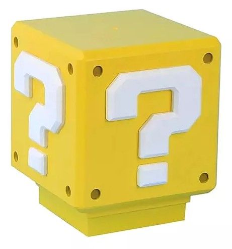 GENERICO Lámpara Luces Mario Bros Nintendo Cubo Led Gamer Con Sonido ...