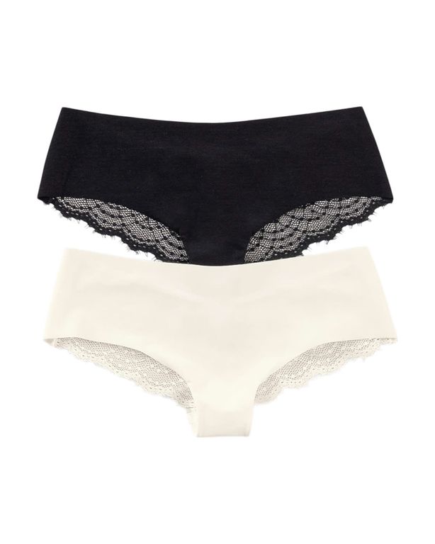 LEONISA Leonisa Pack X 2 Calzón Pantaleta Descaderado 12946X2 Perla ...