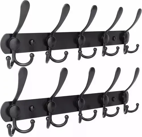 TNAKIEX 2 Pcs Perchero De Pared Con Ganchos De Acero Inoxidable P ...