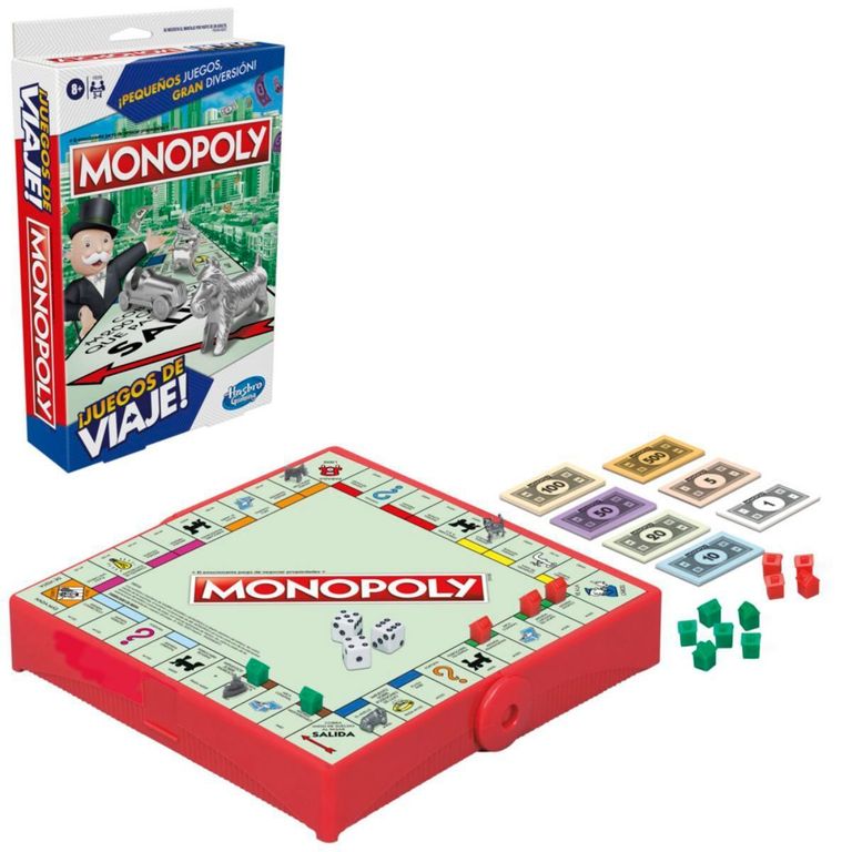 HASBRO Juego de mesa Monopoly clásico edición portátil | falabella.com