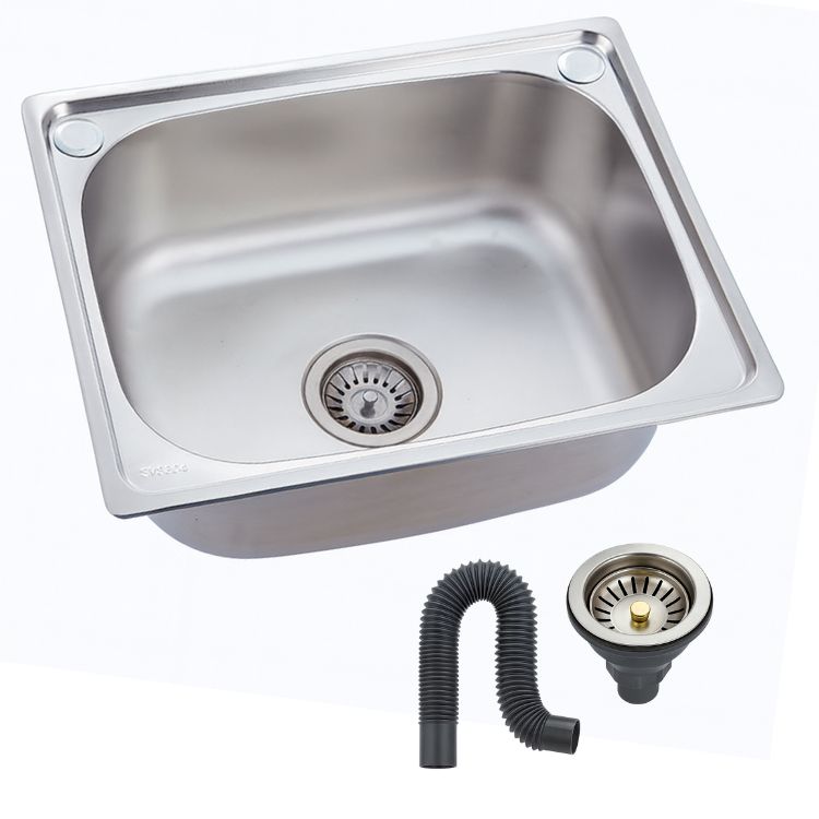 GENERICO Lavaplatos Sobreponer Simple 37x31 Lavacopa Acero Inoxidable ...