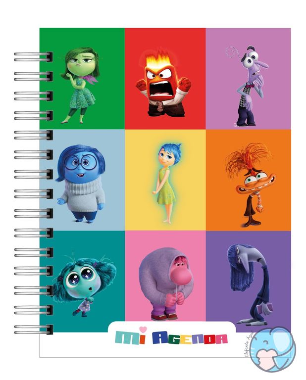 ELEFANTE AZULL Agenda Inside Out Intensamente | falabella.com