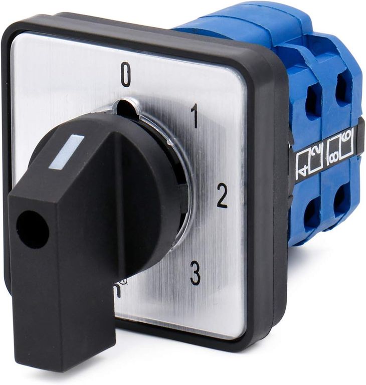 Selector 4 Posiciones 0-1-2-3 20 Amp Industrial Switch 2p | Sodimac Chile