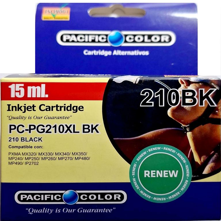 PACIFIC COLOR Tinta Alternativa para Canon 210 XL Negra | falabella.com