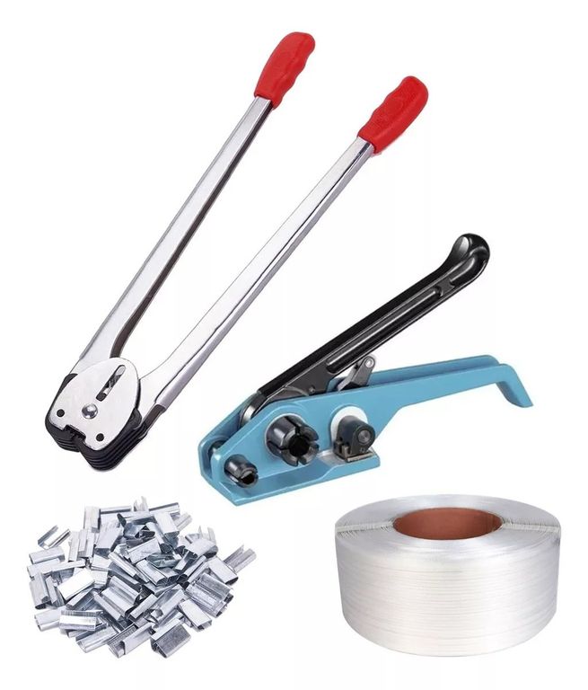 Set Enzunchadora Manual sellador tensandor zuncho y sellos | Sodimac Chile